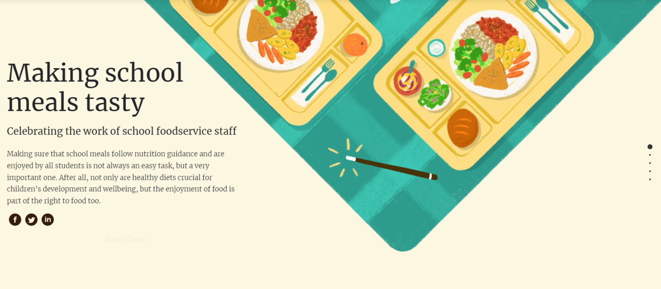 Making School Meals Tasty − Celebrating The Work Of School Foodservice Staff Un‑nutrition The 